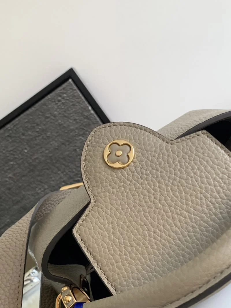 Brand-authenticated Louis Vuitton Capucines BB Bags