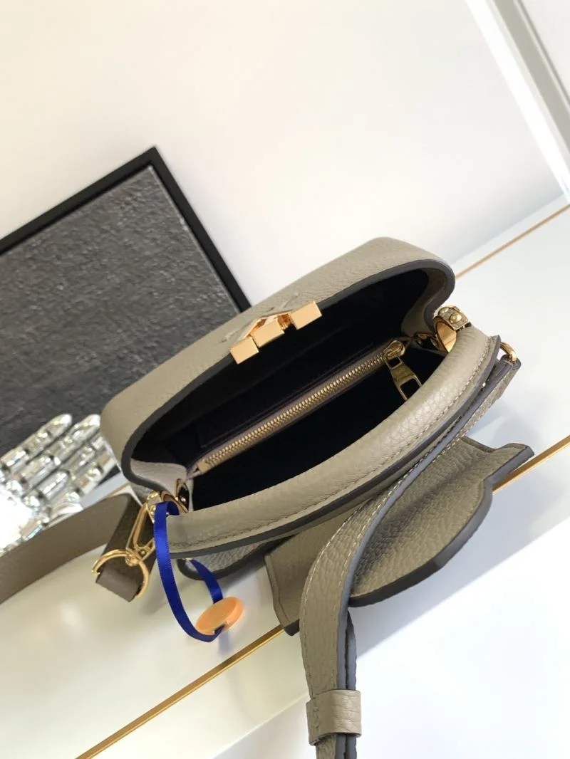 Brand-authenticated Louis Vuitton Capucines BB Bags