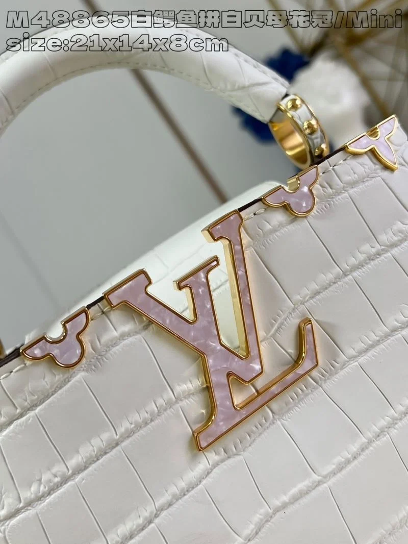 Exact replica Louis Vuitton Capucines BB Bags