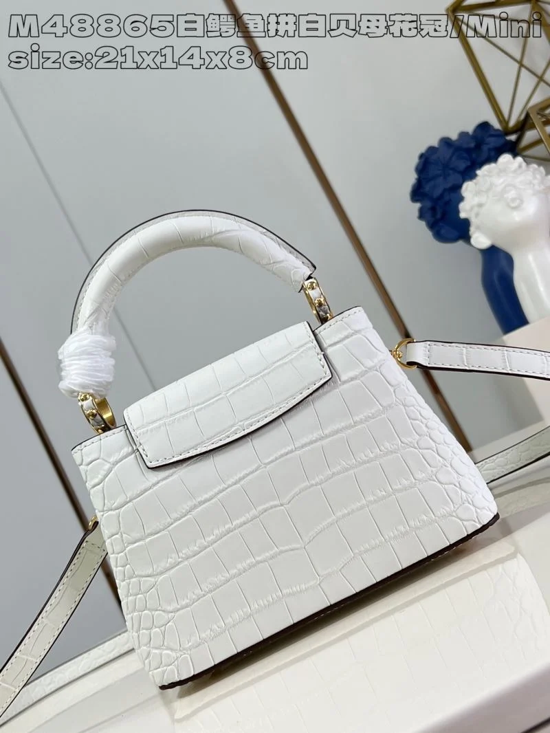 Exact replica Louis Vuitton Capucines BB Bags
