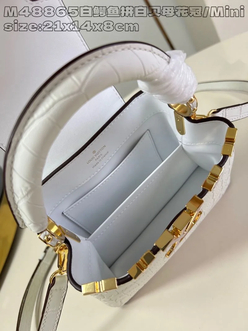 Exact replica Louis Vuitton Capucines BB Bags