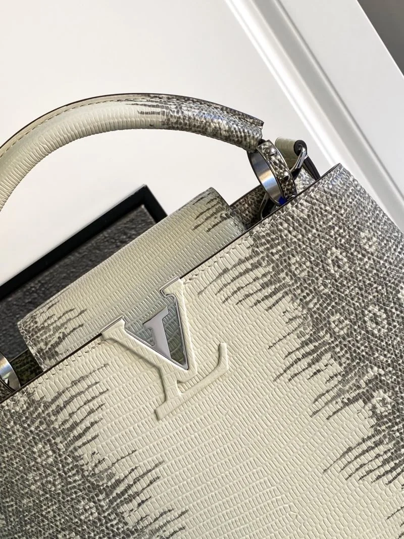 Brand-authenticated Louis Vuitton Capucines BB Bags