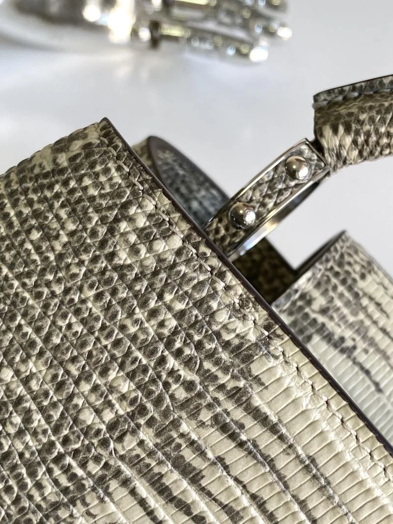 Brand-authenticated Louis Vuitton Capucines BB Bags