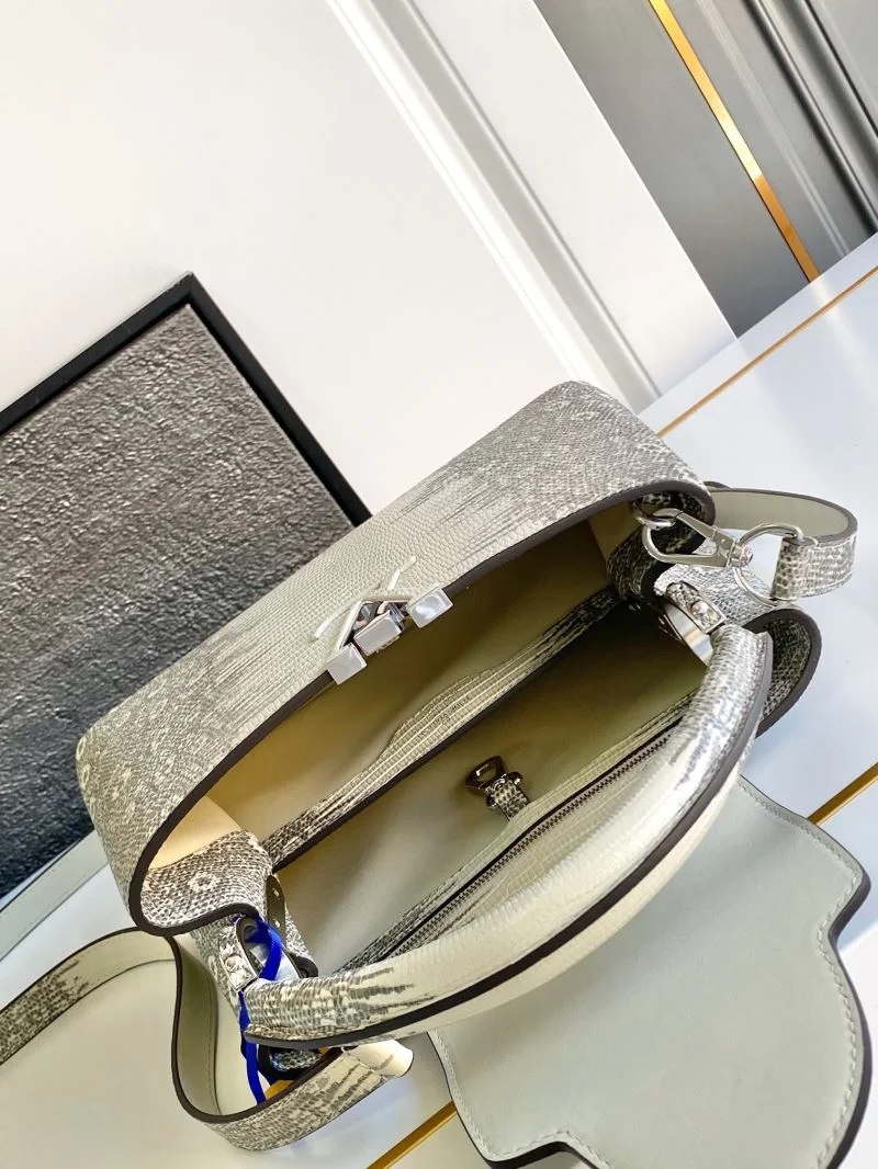 Brand-authenticated Louis Vuitton Capucines BB Bags