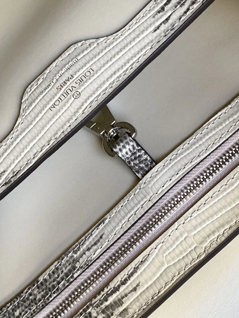 Brand-authenticated Louis Vuitton Capucines BB Bags