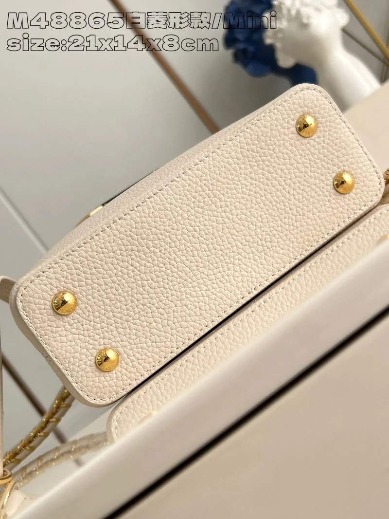 Indistinguishable Louis Vuitton Capucines BB Bags