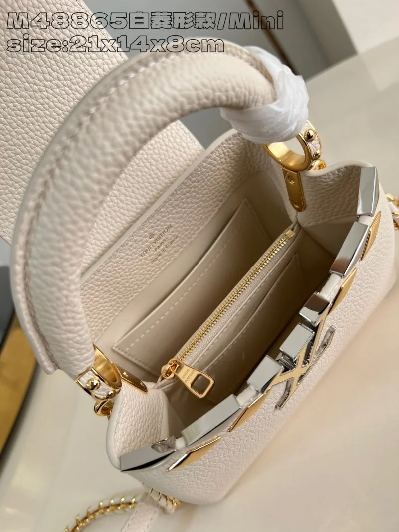 Indistinguishable Louis Vuitton Capucines BB Bags