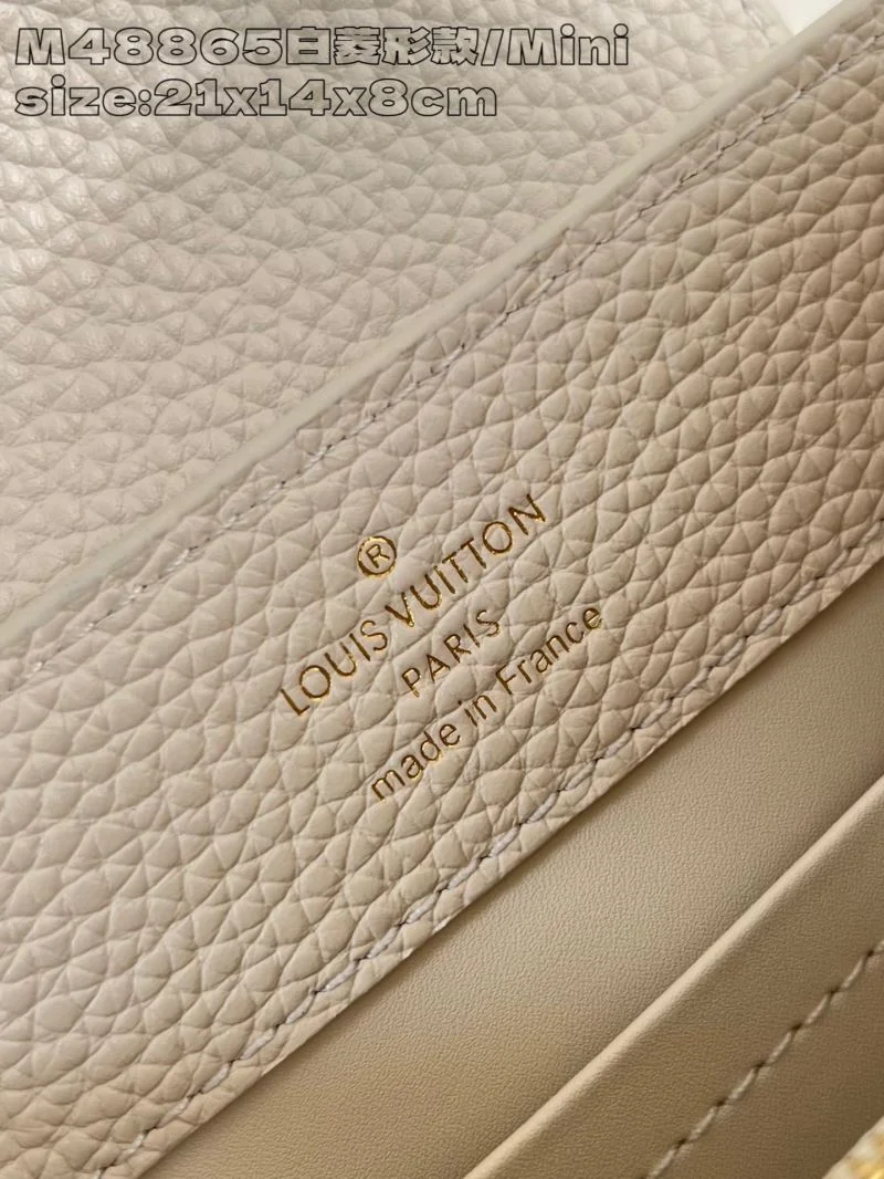 Indistinguishable Louis Vuitton Capucines BB Bags