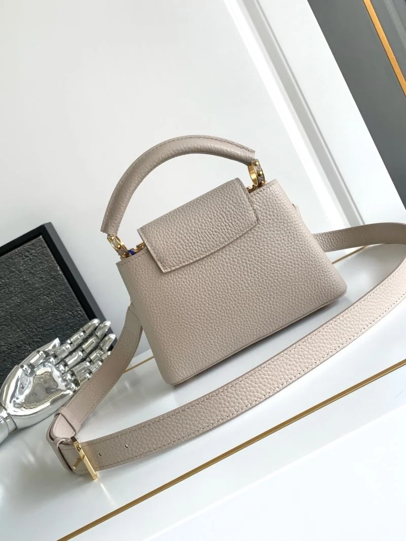 Brand-authenticated Louis Vuitton Capucines BB Bags