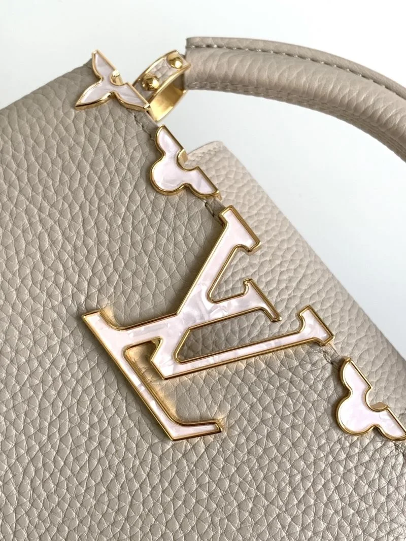 Brand-authenticated Louis Vuitton Capucines BB Bags