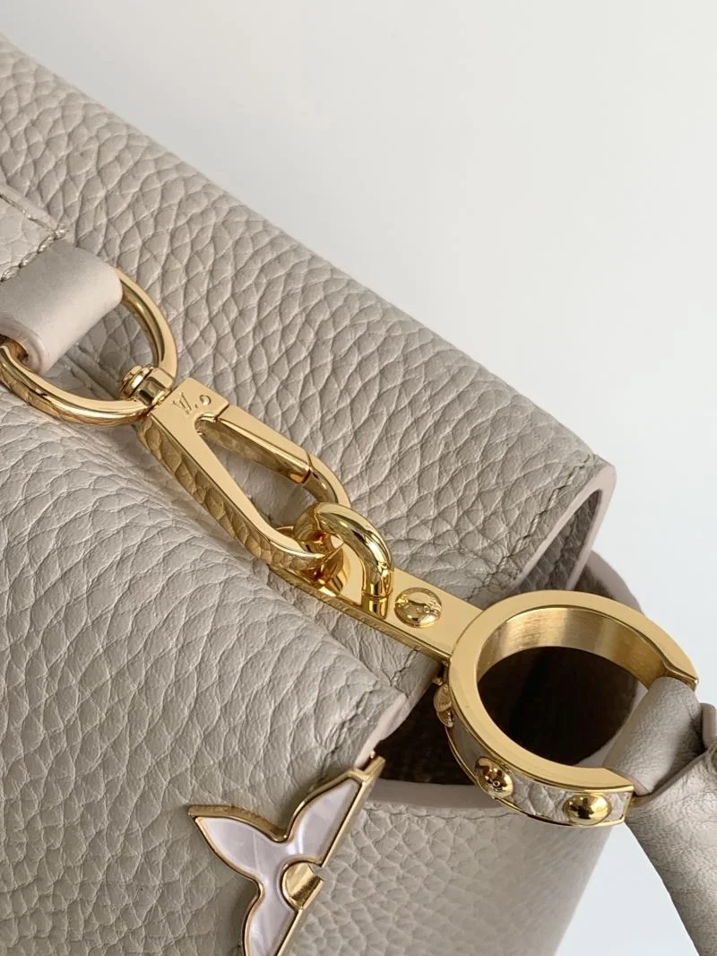 Brand-authenticated Louis Vuitton Capucines BB Bags
