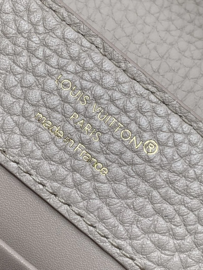 Brand-authenticated Louis Vuitton Capucines BB Bags