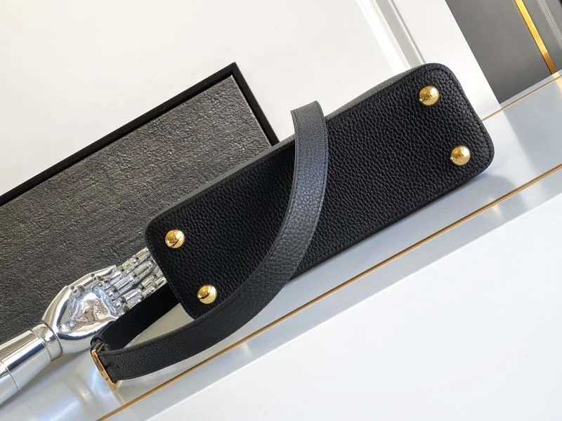 Brand-authenticated Louis Vuitton Capucines BB Bags
