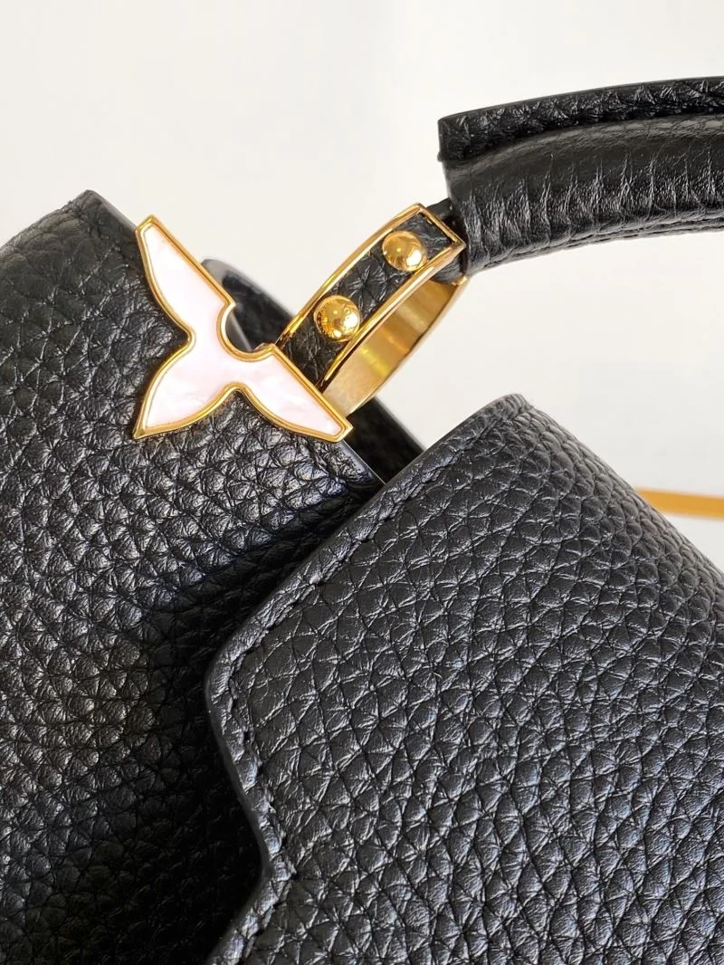 Brand-authenticated Louis Vuitton Capucines BB Bags