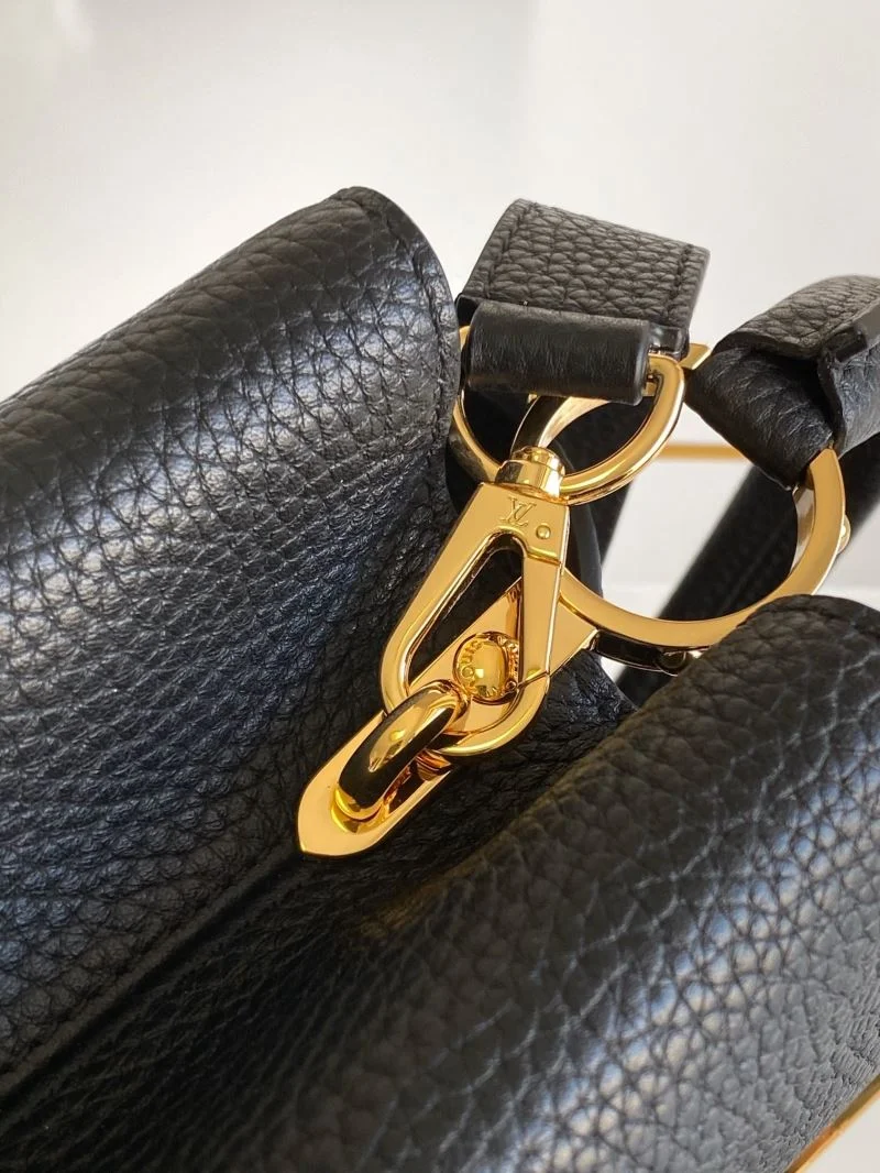 Brand-authenticated Louis Vuitton Capucines BB Bags