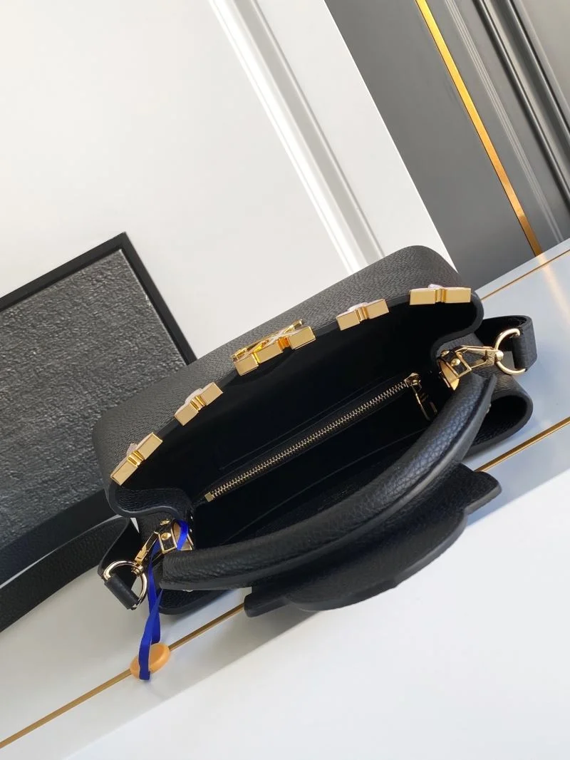 Brand-authenticated Louis Vuitton Capucines BB Bags