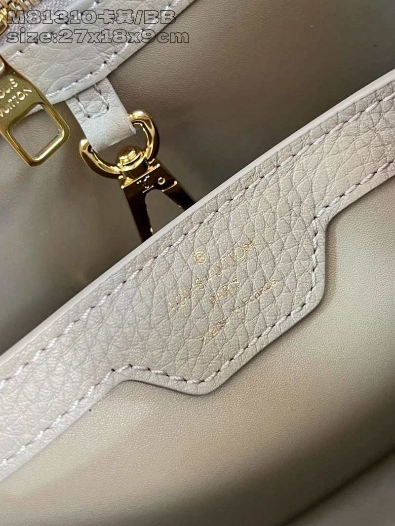 Brand-authenticated Louis Vuitton Capucines BB Bags