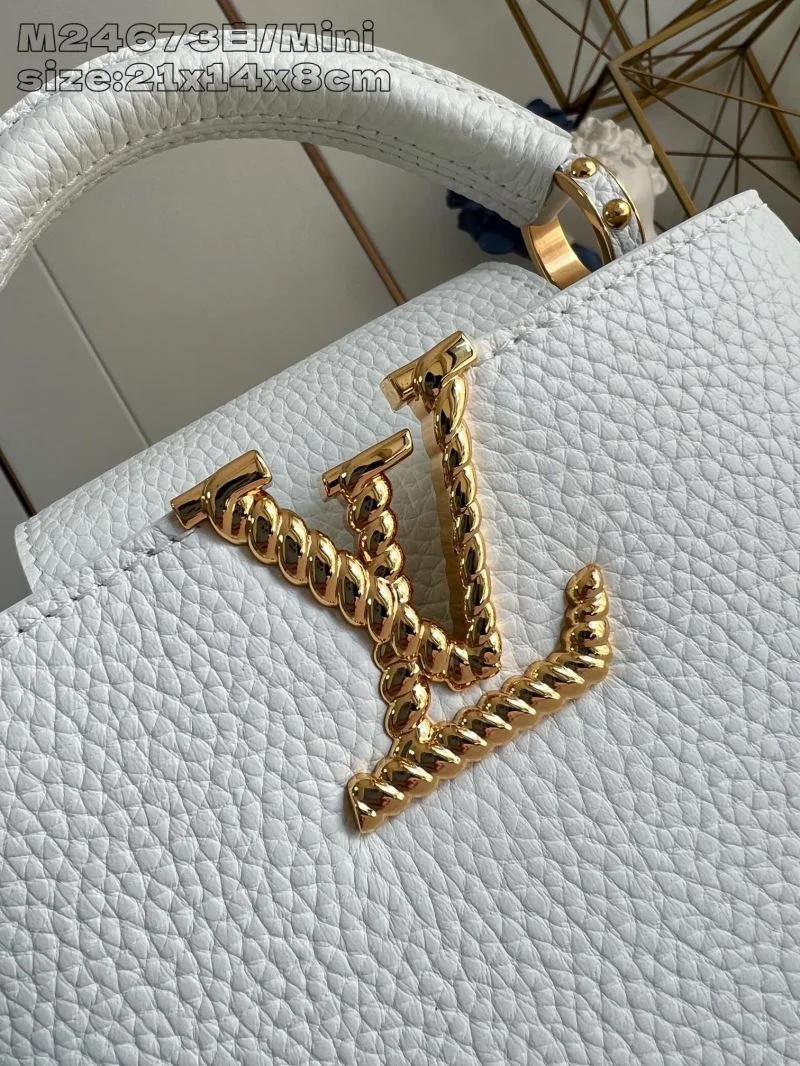 Exact replica Louis Vuitton Capucines BB Bags