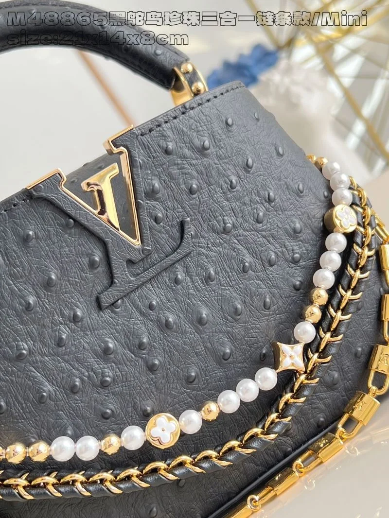 Genuine Louis Vuitton Capucines BB Bags