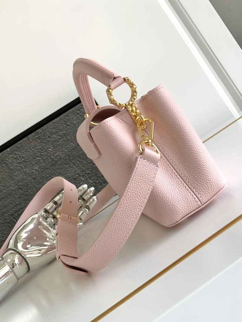 Brand-authenticated Louis Vuitton Capucines BB Bags