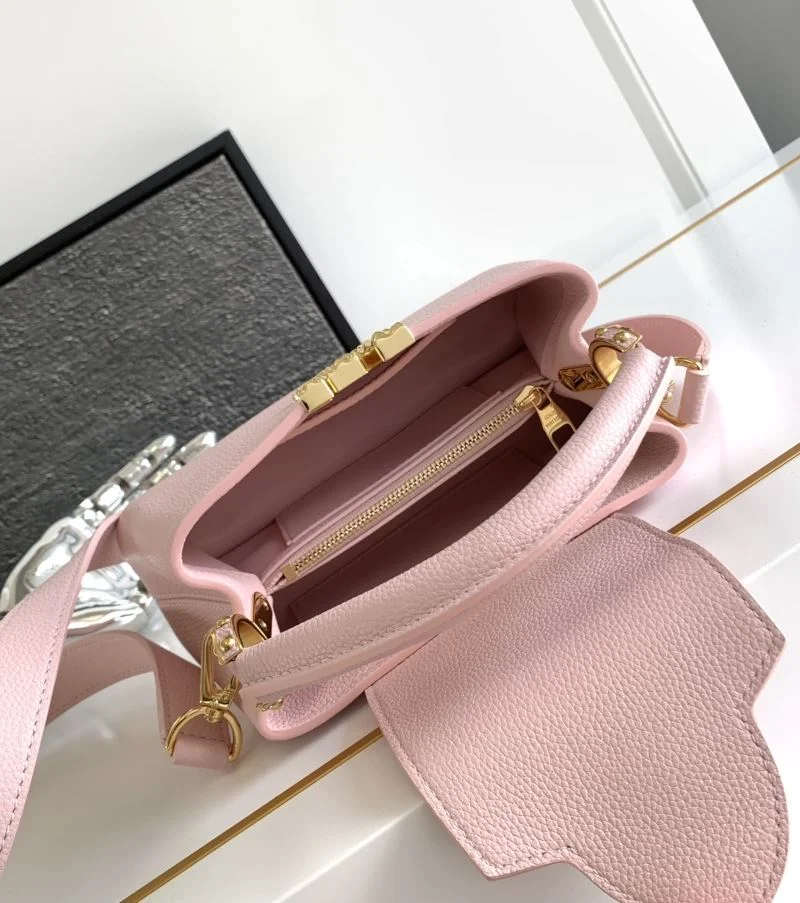 Brand-authenticated Louis Vuitton Capucines BB Bags