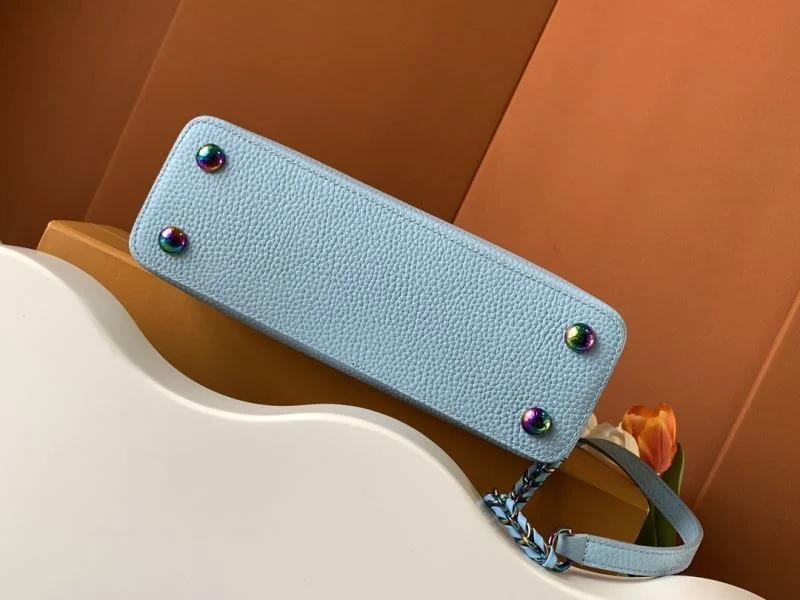 Brand-authenticated Louis Vuitton Capucines BB Bags