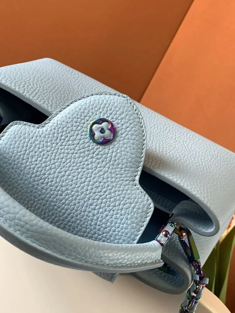Brand-authenticated Louis Vuitton Capucines BB Bags