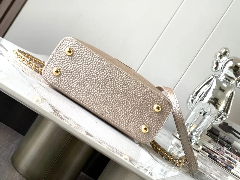 Brand-authenticated Louis Vuitton Capucines BB Bags