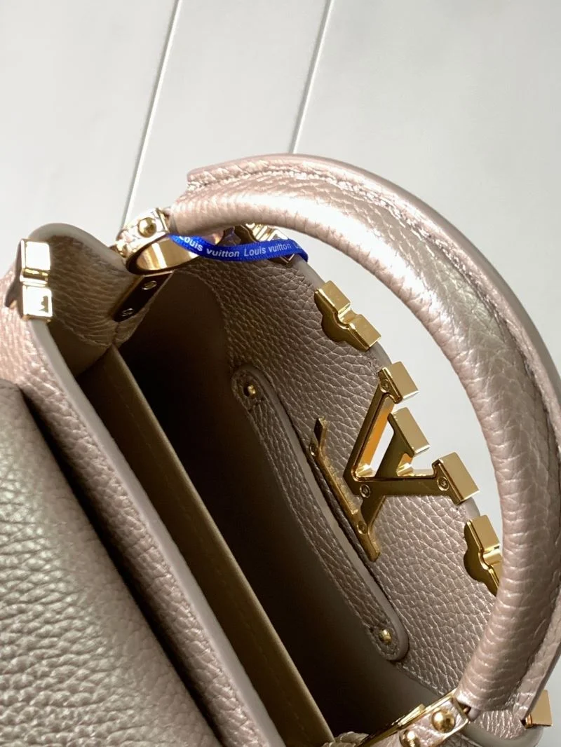 Brand-authenticated Louis Vuitton Capucines BB Bags