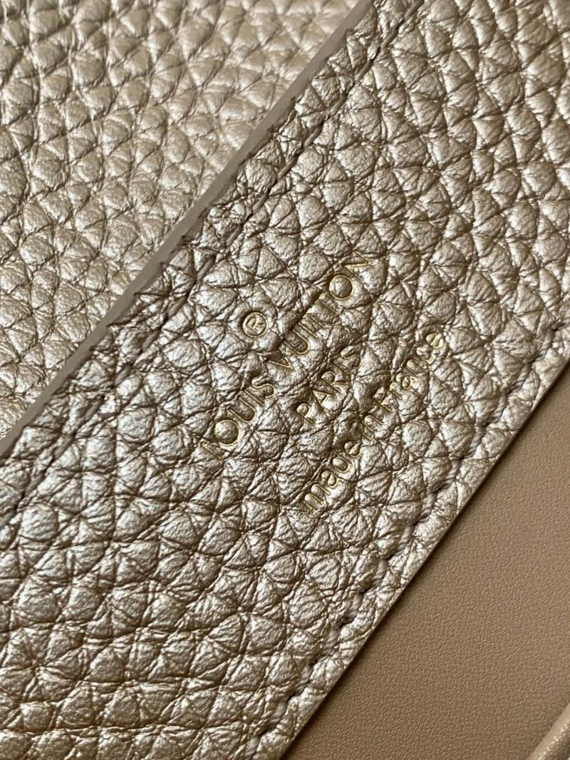 Brand-authenticated Louis Vuitton Capucines BB Bags