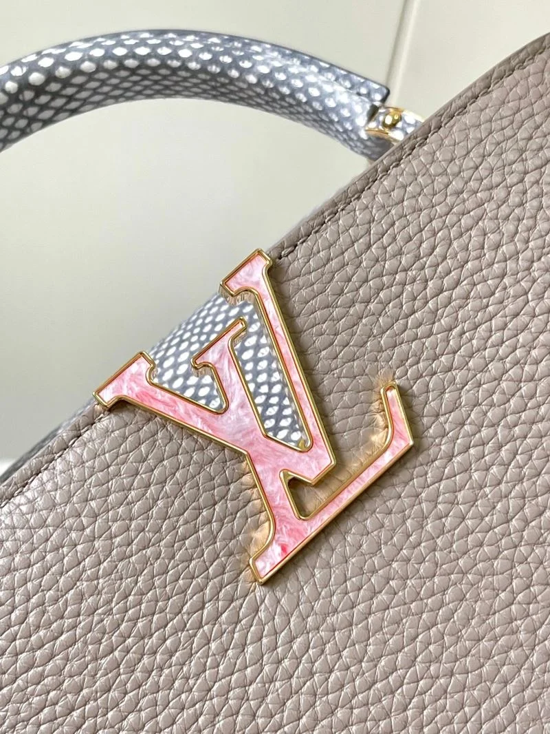 Brand-authenticated Louis Vuitton Capucines BB Bags