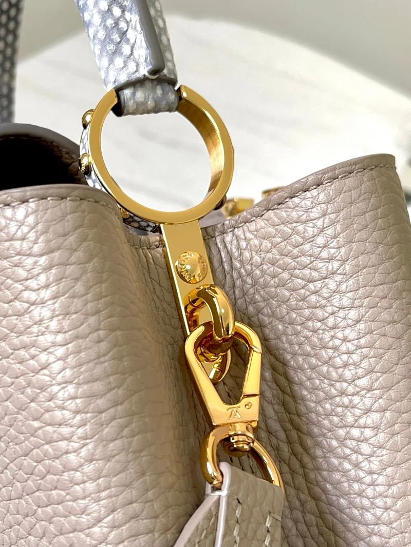 Brand-authenticated Louis Vuitton Capucines BB Bags