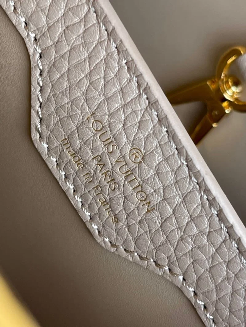Brand-authenticated Louis Vuitton Capucines BB Bags