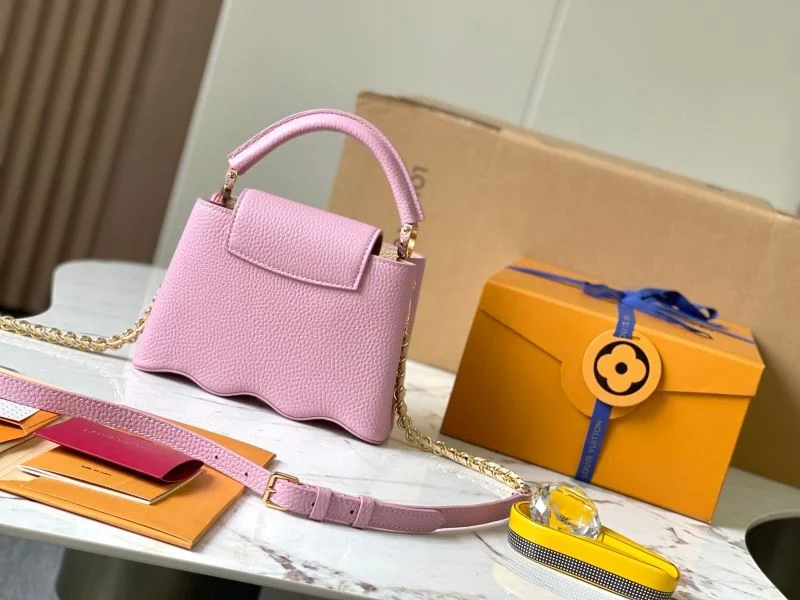 Brand-authenticated Louis Vuitton Capucines BB Bags