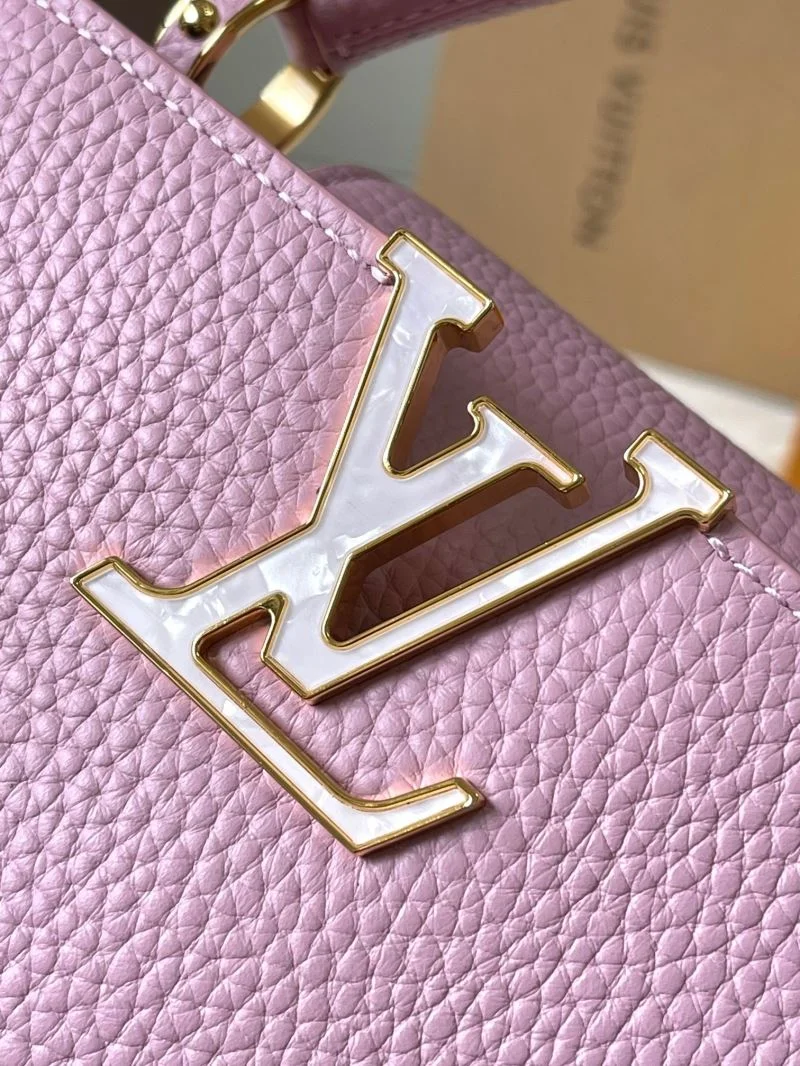 Brand-authenticated Louis Vuitton Capucines BB Bags