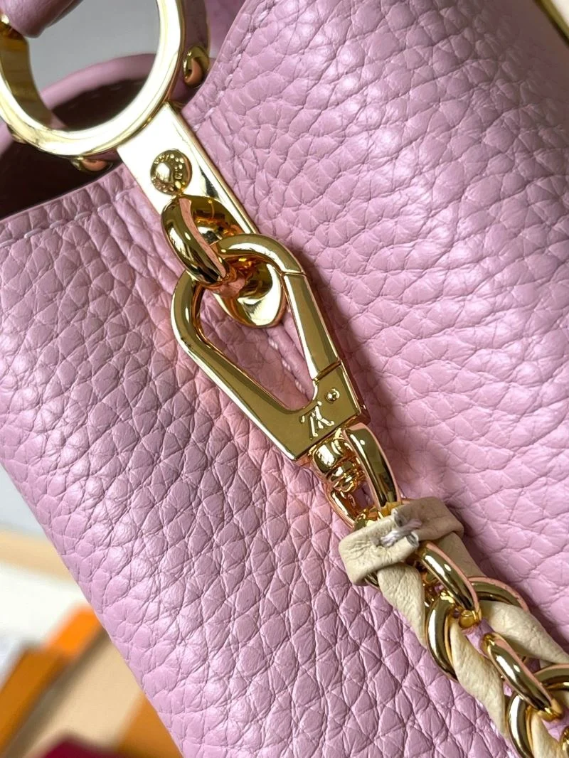 Brand-authenticated Louis Vuitton Capucines BB Bags