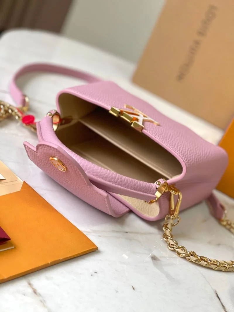 Brand-authenticated Louis Vuitton Capucines BB Bags