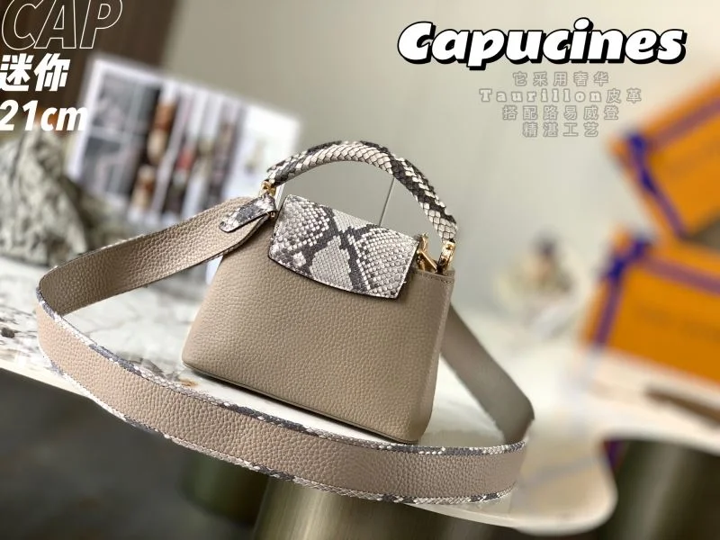 Precise copy Louis Vuitton Capucines BB Bags