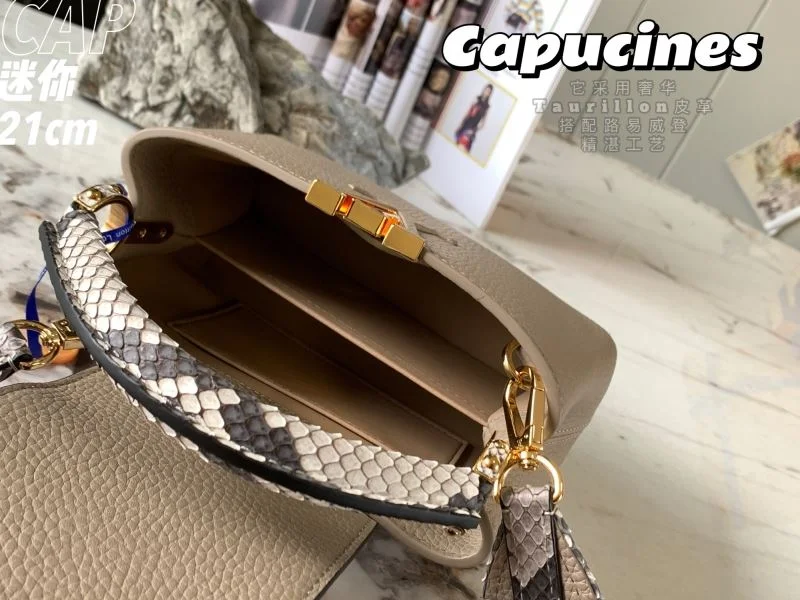 Precise copy Louis Vuitton Capucines BB Bags