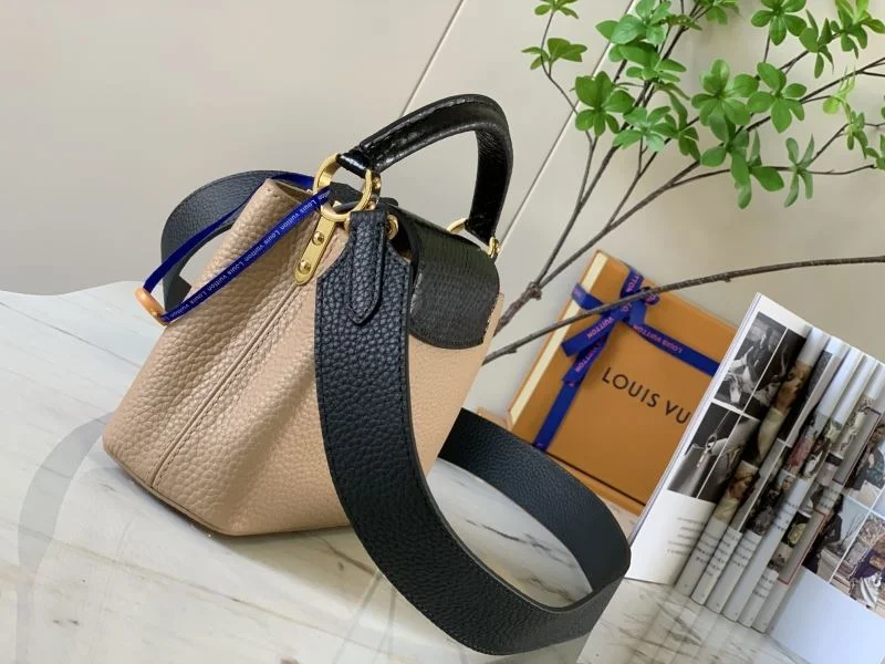 Brand-authenticated Louis Vuitton Capucines BB Bags