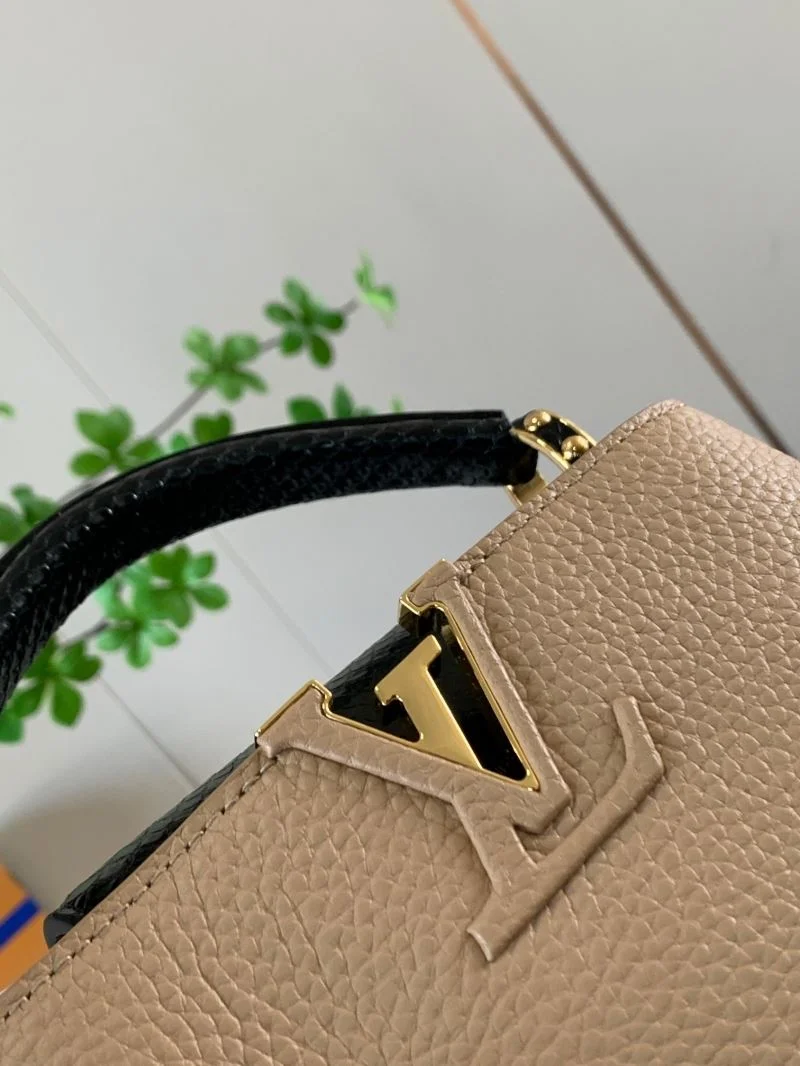 Brand-authenticated Louis Vuitton Capucines BB Bags