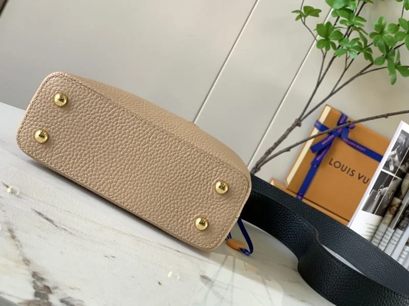 Brand-authenticated Louis Vuitton Capucines BB Bags