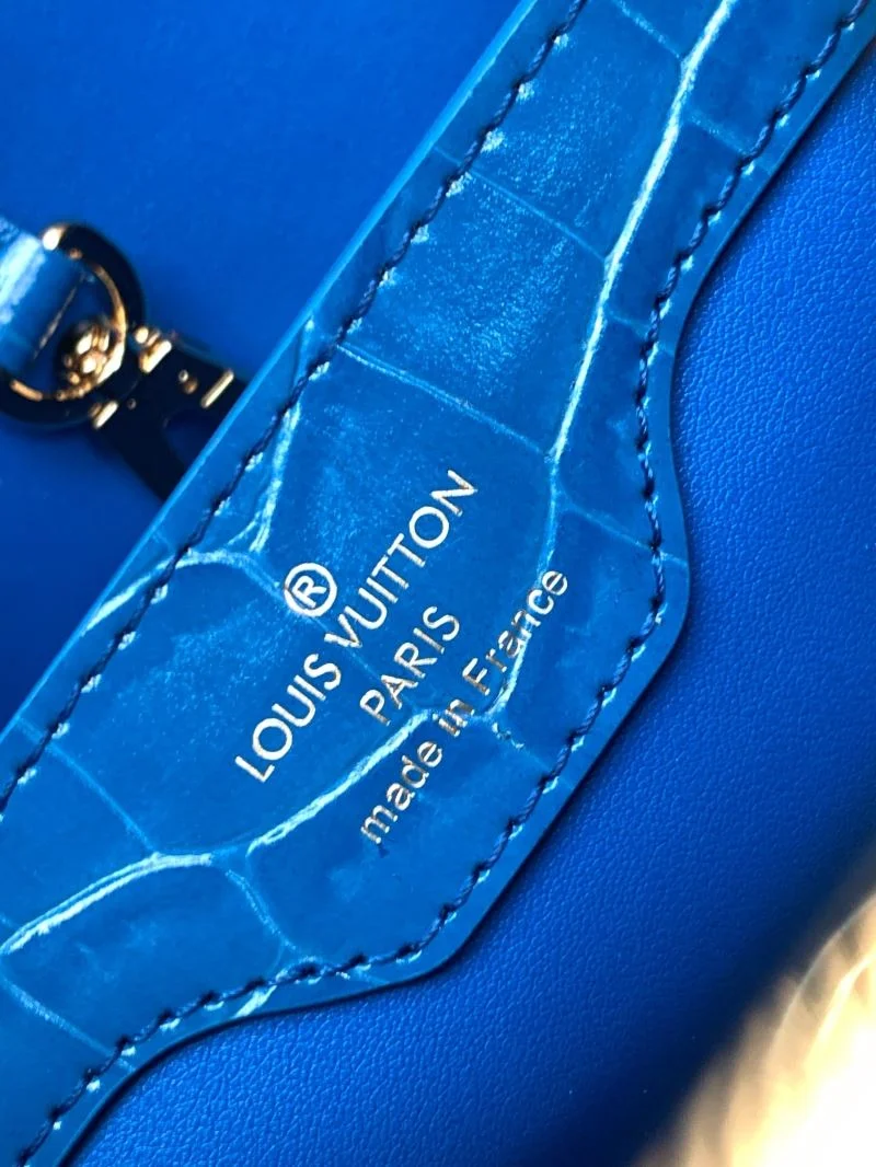 Brand-authenticated Louis Vuitton Capucines BB Bags