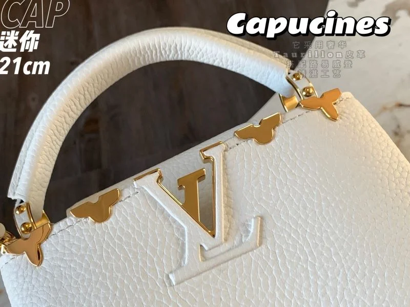 Indistinguishable Louis Vuitton Capucines BB Bags