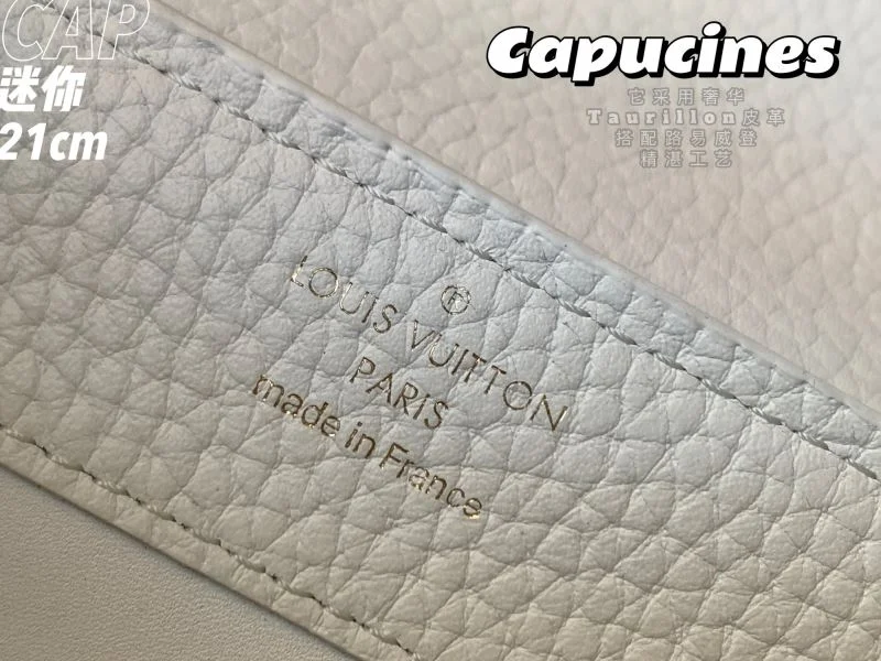Indistinguishable Louis Vuitton Capucines BB Bags