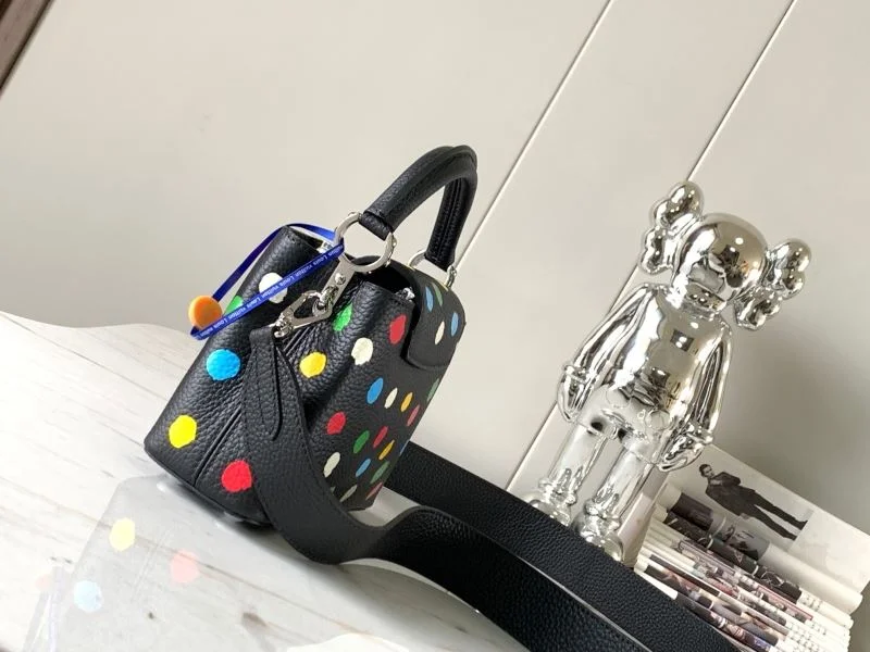 Brand-authenticated Louis Vuitton Capucines BB Bags