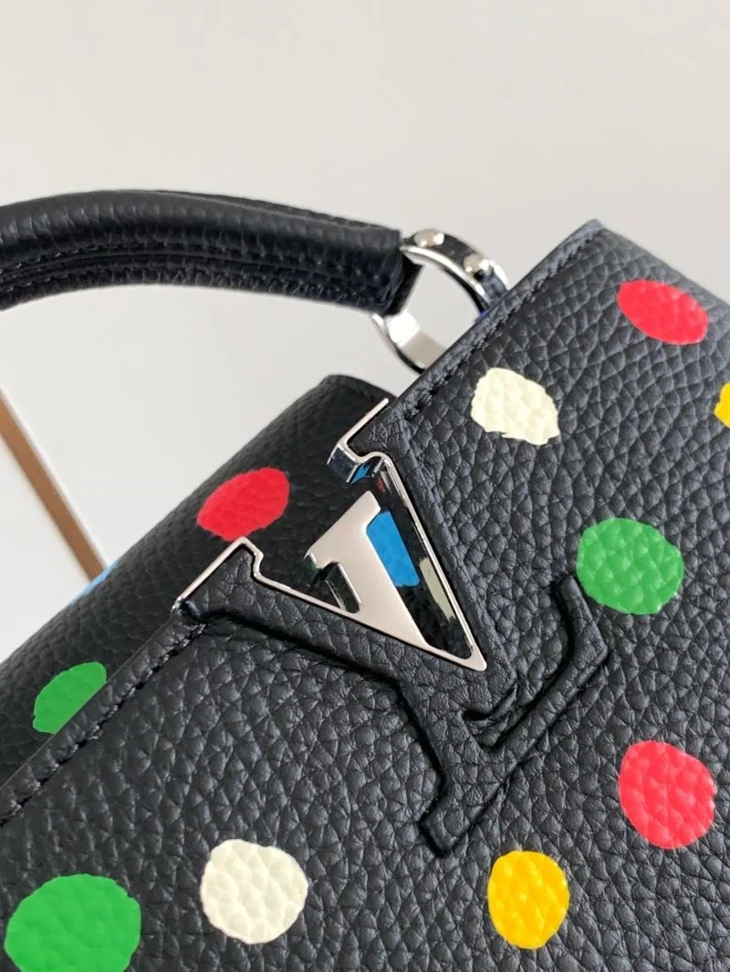 Brand-authenticated Louis Vuitton Capucines BB Bags