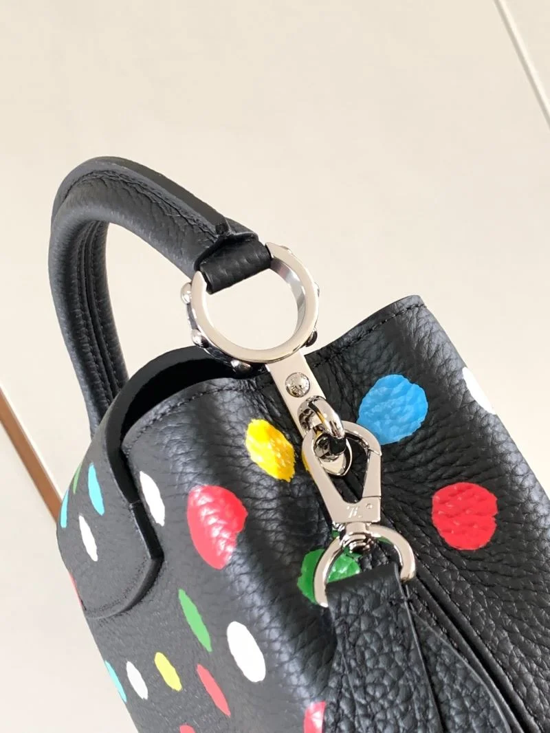 Brand-authenticated Louis Vuitton Capucines BB Bags