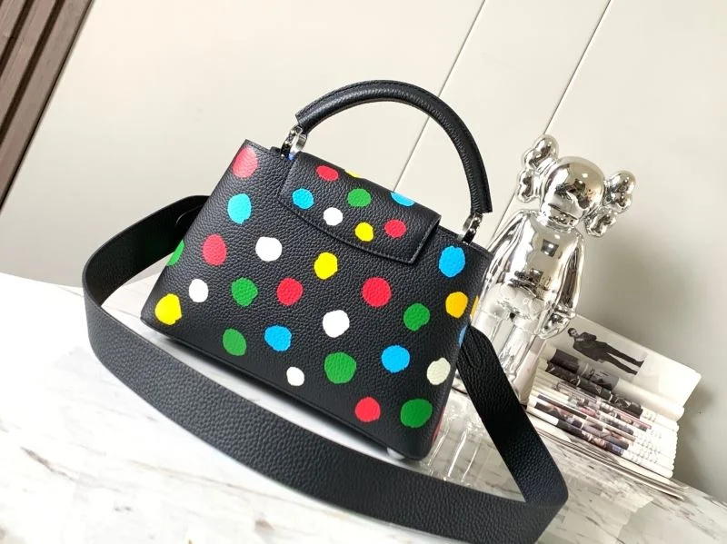 Brand-authenticated Louis Vuitton Capucines BB Bags