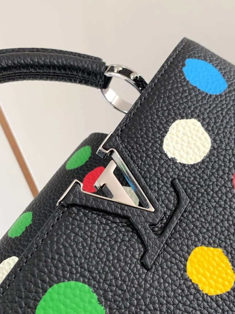 Brand-authenticated Louis Vuitton Capucines BB Bags